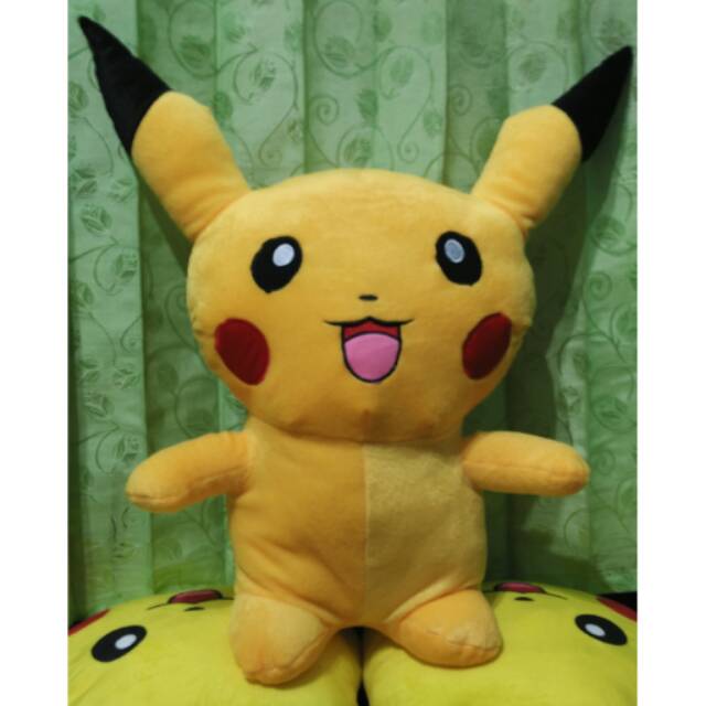 Jual Boneka Pikachu uk L (Pokemon Go) | Shopee Indonesia