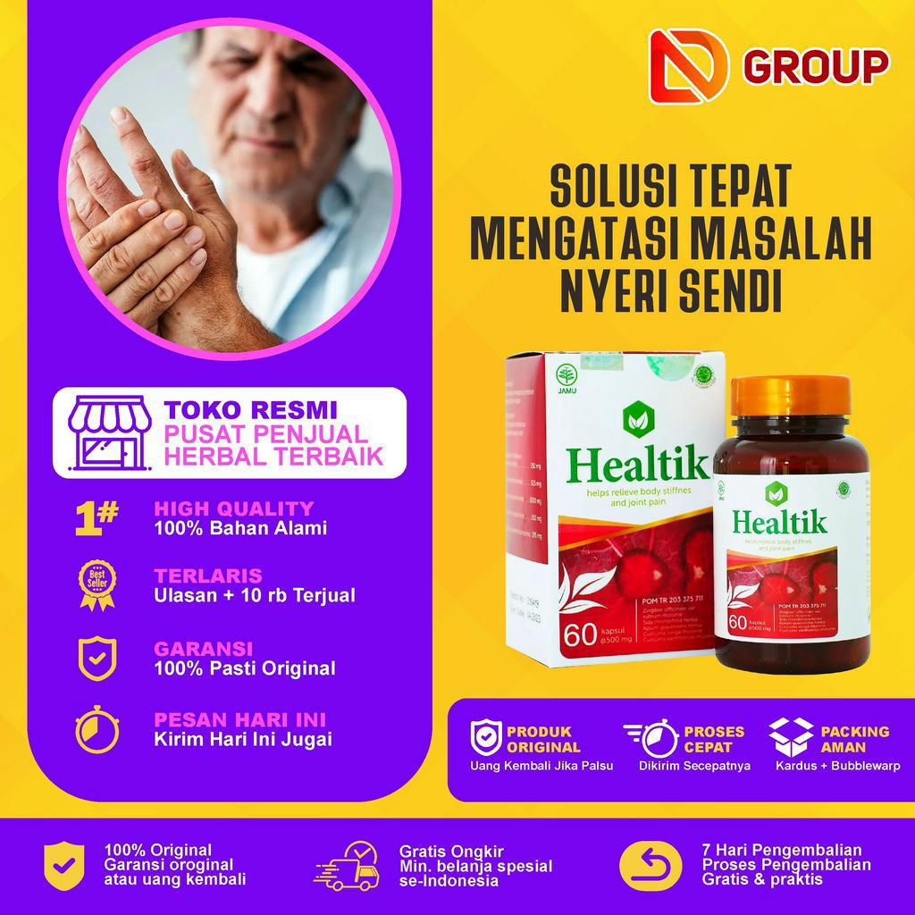 Jual OBAT HERBAL HEALTIK ORIGINAL BPOM NYERI SENDI | Shopee Indonesia