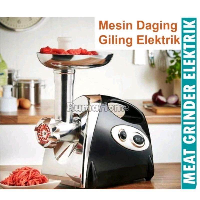 Jual alat mesin penggiling daging-bumbu-cabe-kacang dll meat grinder ...