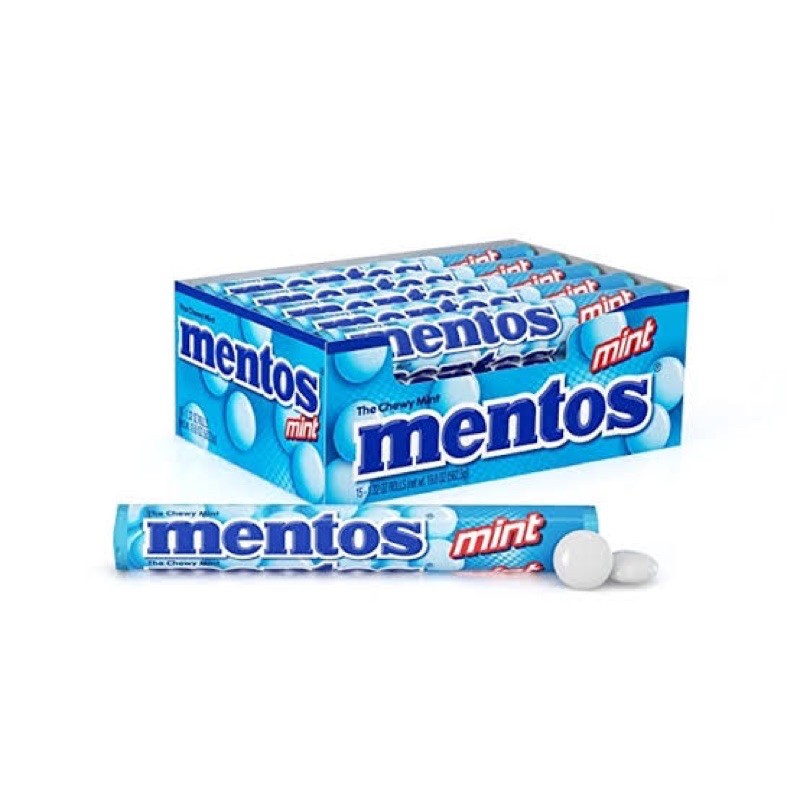 Jual mentos mint roll | Shopee Indonesia