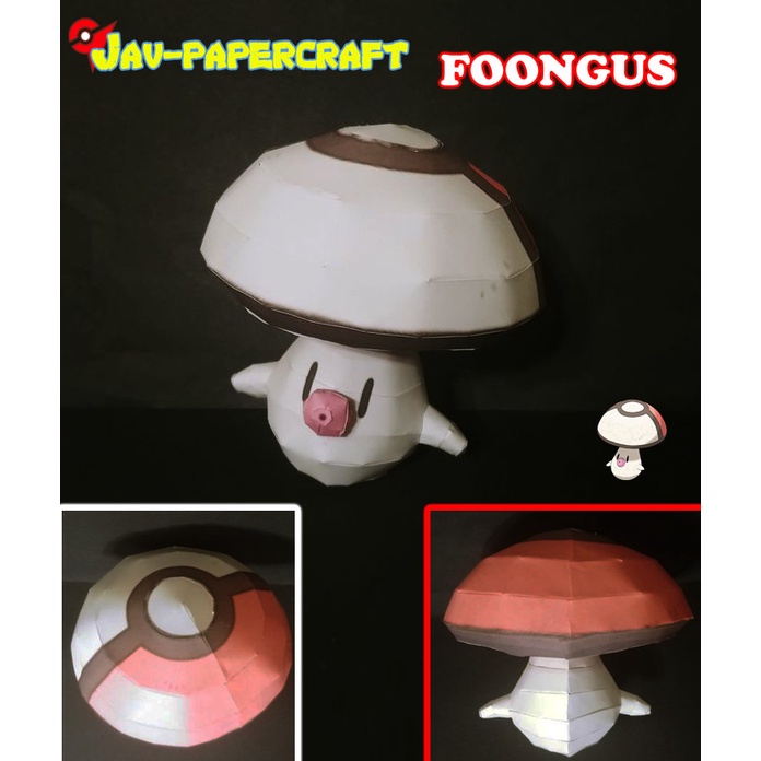 Jual pokemon foongus Papercraft | Shopee Indonesia