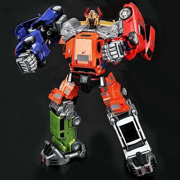 Jual Weijiang Transformers Throttlebot - Robot Adjustment Car Team ...