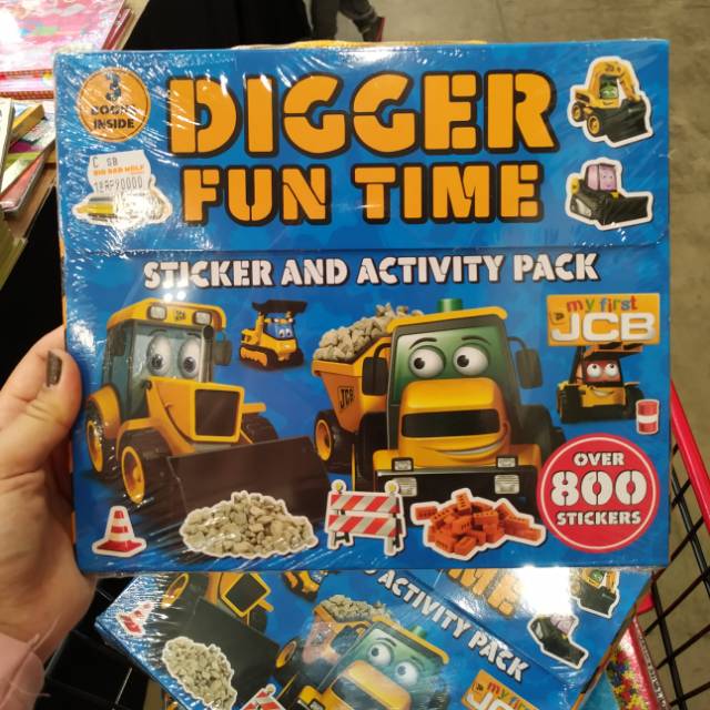 Jual buku Import sticker activity pack digger | Shopee Indonesia