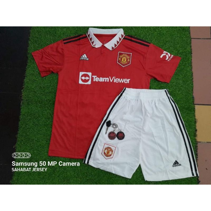 Jual Jersey MU Home 1 Stell New Official Musim 2022/2023 High Quality ...