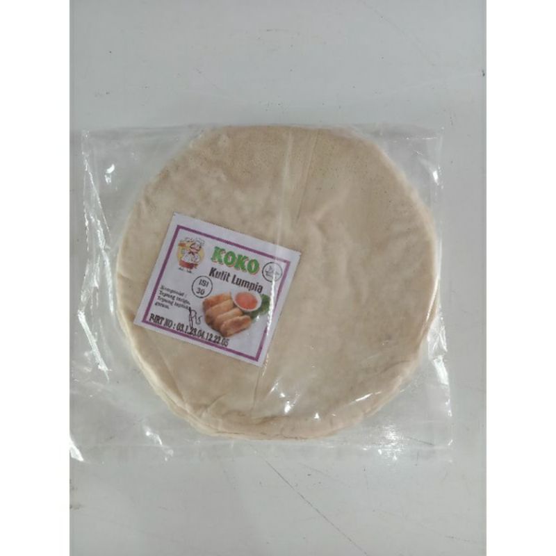 Jual KULIT LUMPIA BULAT (KOKO) isi 30.pcs | Shopee Indonesia