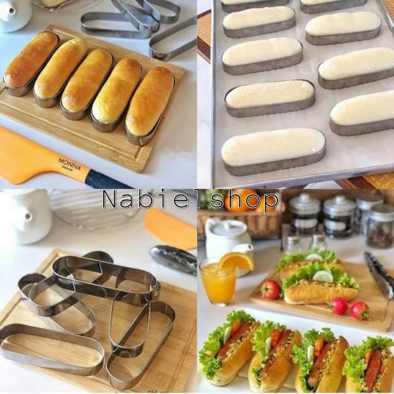 Jual ring cutter roti hot dog_ring roti burger 12 pcs | Shopee Indonesia