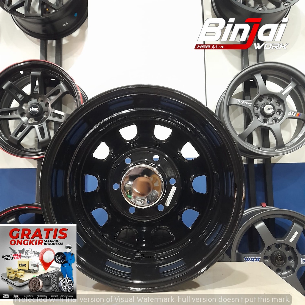 Jual Velg Mobil Daytona kaleng Hardtop Landcruiser MOKUPO HSR R16 pcd ...