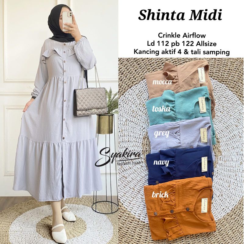 Jual Shinta midi by Syakira | Shopee Indonesia