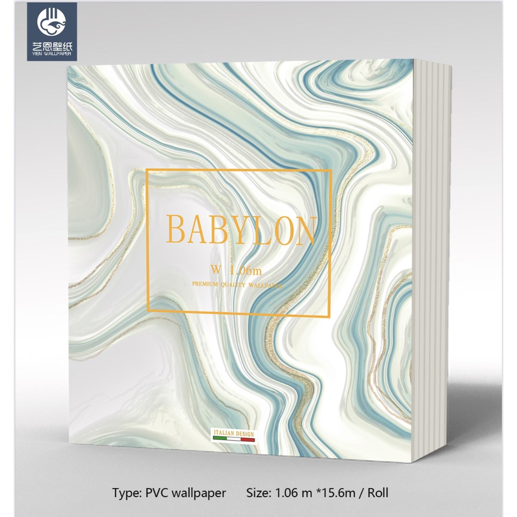 Jual [READY MEDAN] Wallpaper Vinyl BABYLON - Wallpaper Premium / Bertekstur - Ukuran 1m x 15m ...