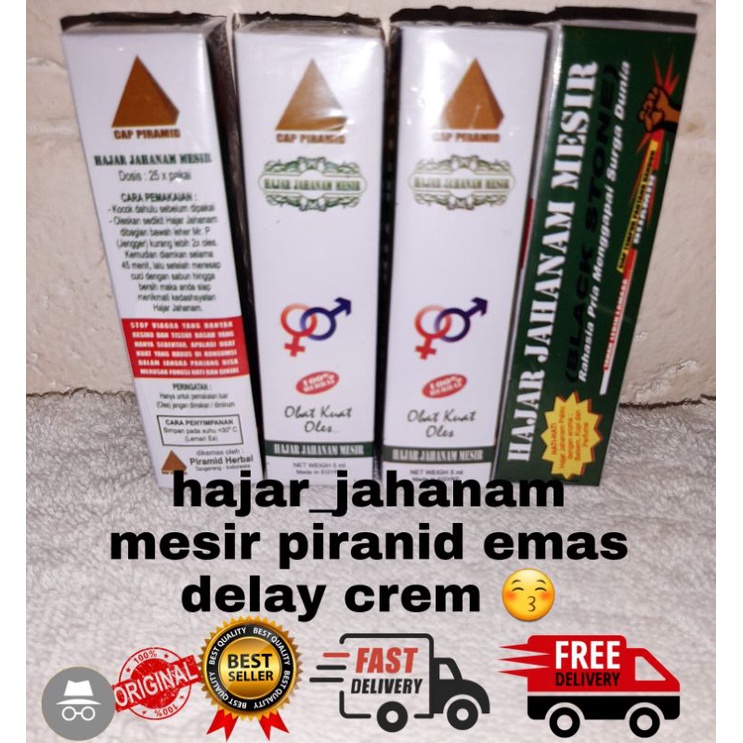 Jual hajar_jahanam cap piramid emas mesir 5 (ml) | Shopee Indonesia