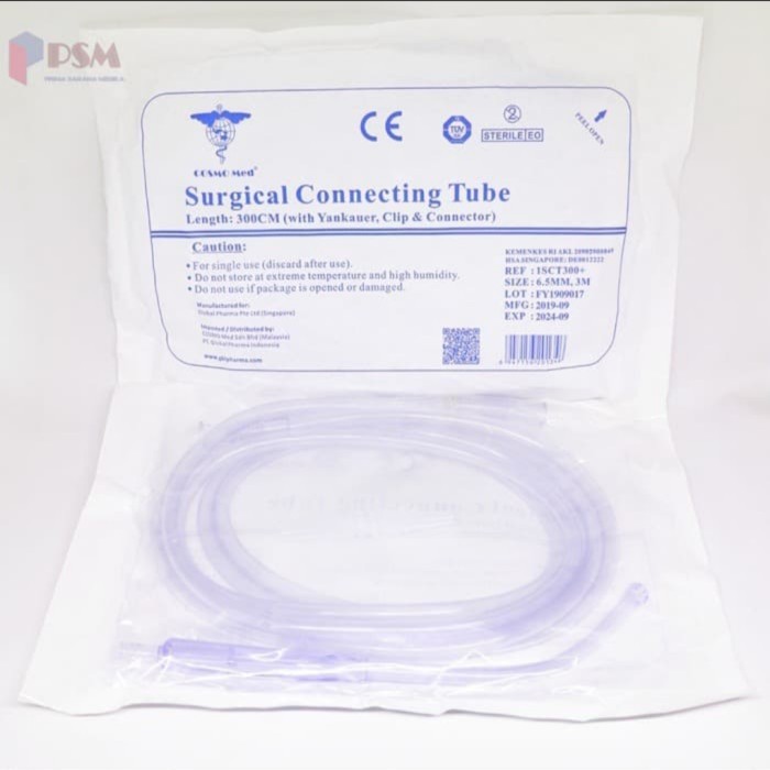 Jual Surgical Connecting Tube 300cm / Suction Connecting tube / Selang ...