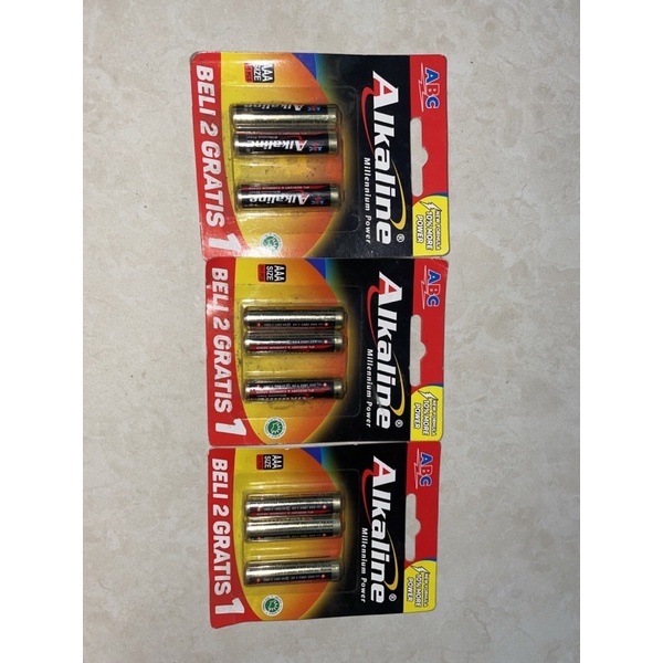 Jual BATRAI ABC BIRU R-6 AA | BATRAI SUPER POWER SPW R6 hitam | Shopee ...