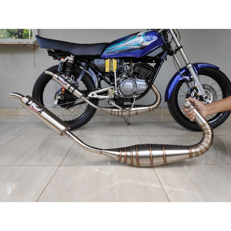 Jual Knalpot RX King PDK Stainless SE [Special Edition] Super Garing ...