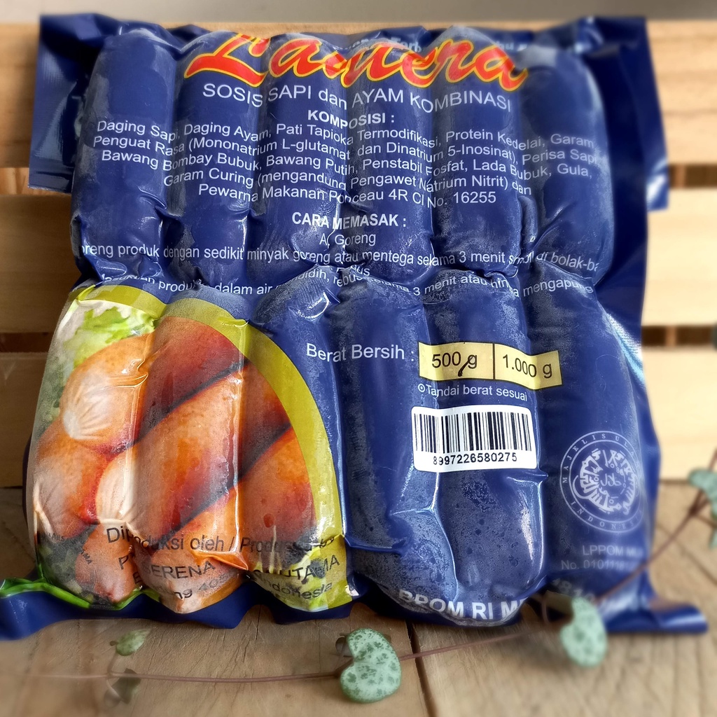 Jual Sosis Lantera Biru l 12 pcs l 500 gr | Shopee Indonesia