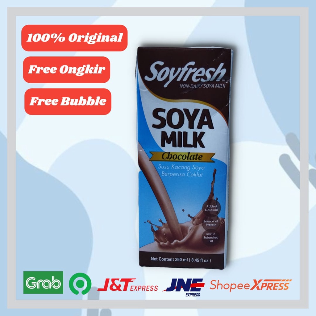 Jual Soyfresh Chocolate Soya Milk 250ml | Shopee Indonesia