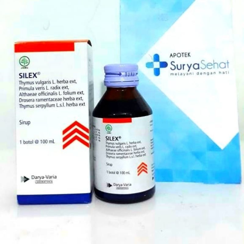 Jual SILEX OBAT BATUK HERBAL 100 ML gratis Bubble wrap | Shopee Indonesia