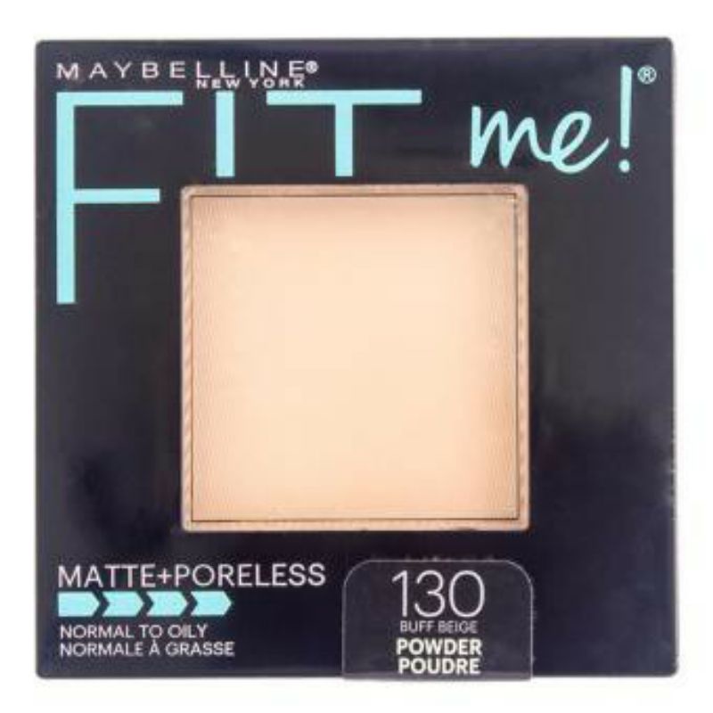 Jual Maybelline Fit Me Matte + Poreless Powder 130 BUFF BEIGE | Shopee ...