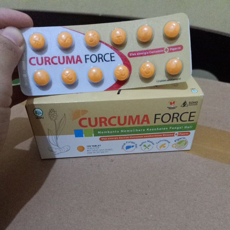 Jual Curcuma force tablet | Shopee Indonesia