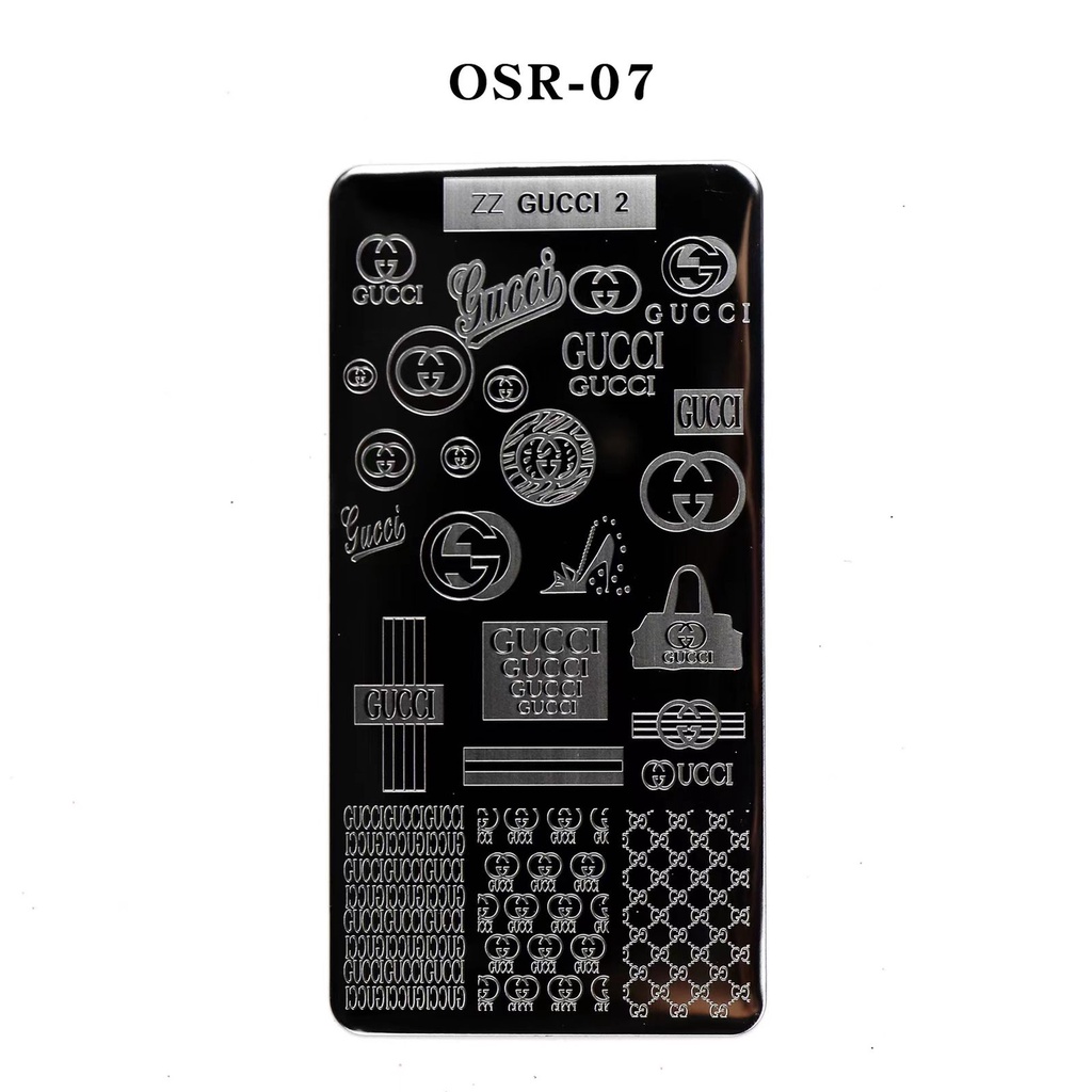 Jual LUXURY NAIL STAMP BEST SELLER / NAIL STAMP PLATE BRAND PLAT BESI ...