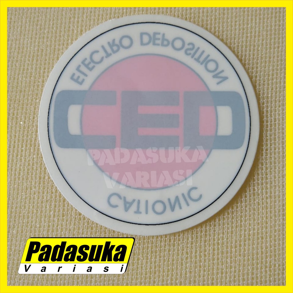 Jual Stiker Ced Asli Stiker CED Mitsubishi Sticker CED Canter | Shopee ...