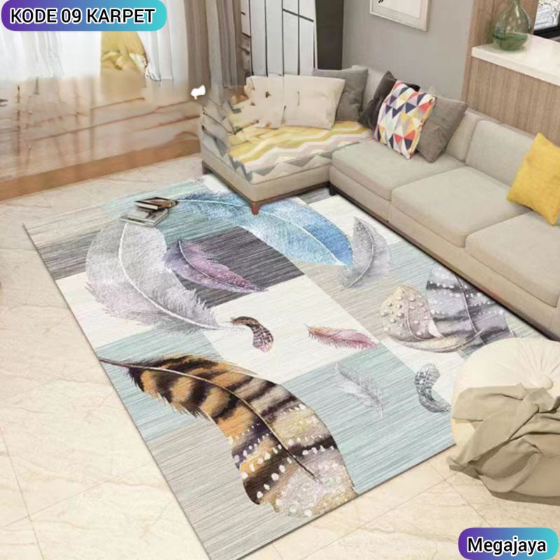 Jual Karpet Ruangan Tamu Premium Tebal / Karpet Kamar Lantai / Super ...