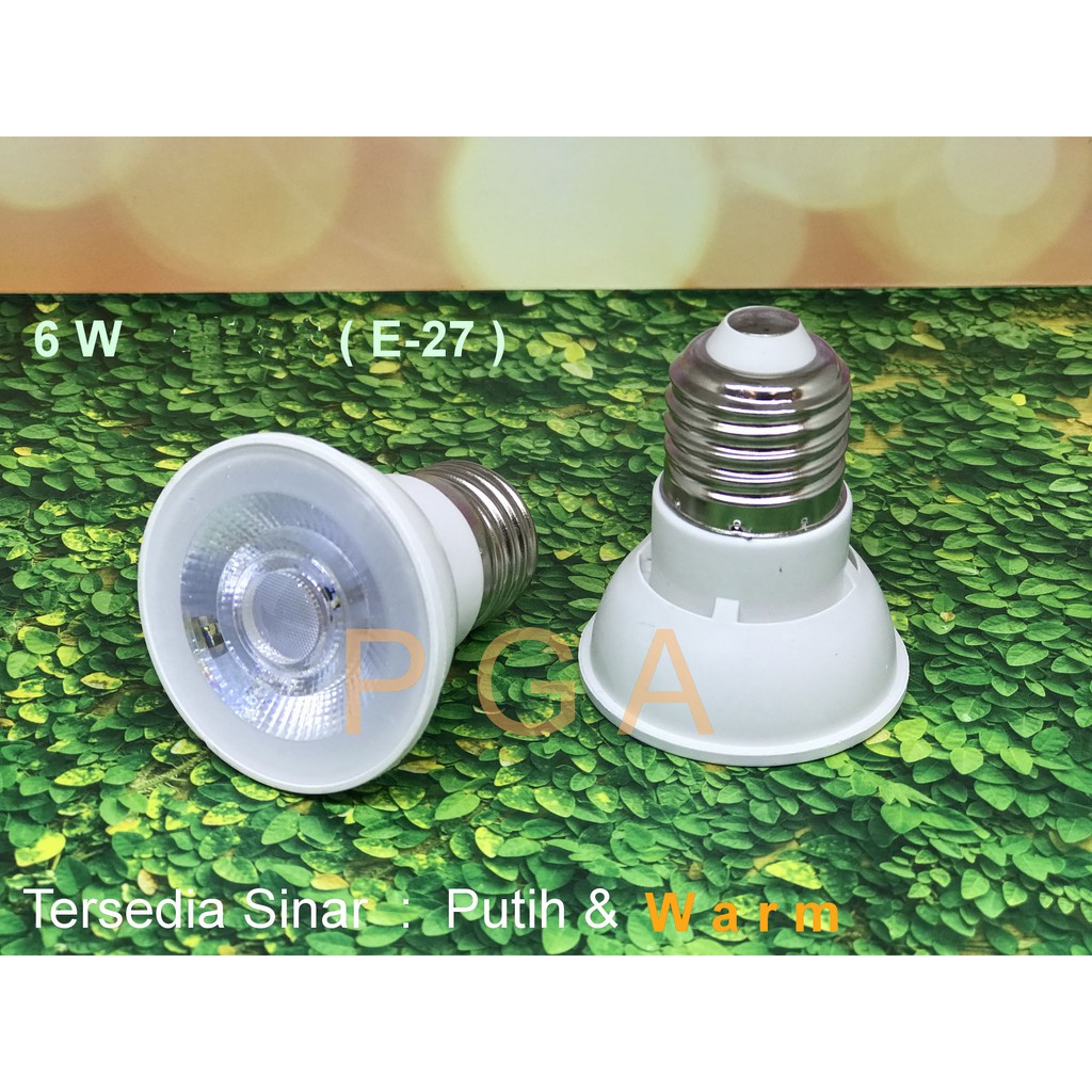 Jual LED Spot E27 6W / LED Mangkok E27 6W 220 V | Shopee Indonesia