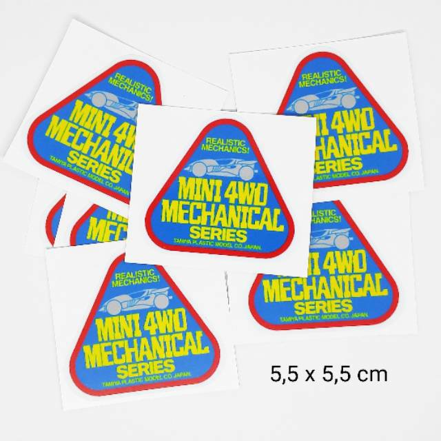 Jual Sticker Tamiya Mini 4wd Mechanical Series | Shopee Indonesia