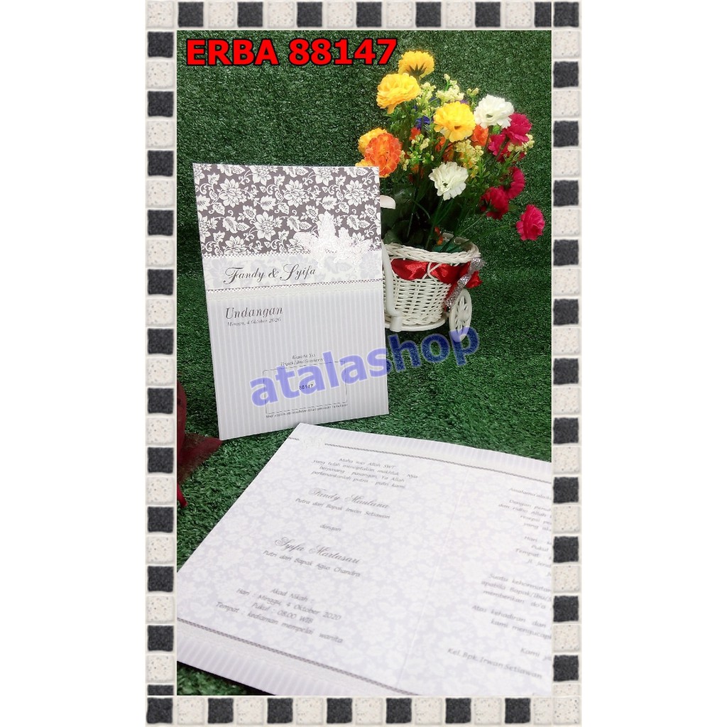 Jual Blangko undangan Erba 88147 | Shopee Indonesia