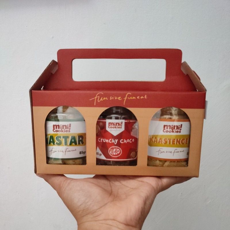 Jual MINI COOKIES BY INA COOKIES HAMPERS ISI 3 TOPLES | Shopee Indonesia