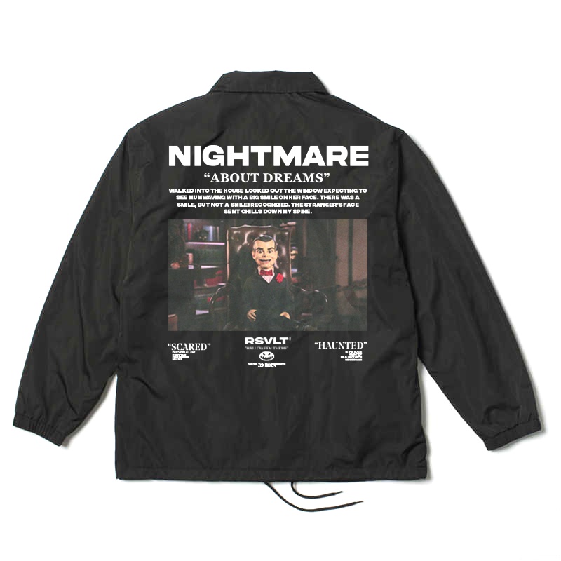 Jual COACH JACKET ROOSEVELT - NIGHTMARE | JAKET COACH PARASUT ...