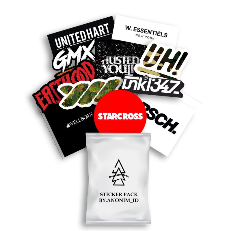 Jual Stiker Distro Local Brand Sticker Aesthetic Tumblr | Shopee Indonesia
