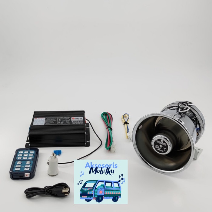 Jual Paket Toa Mobil Chrome TS-200 Dan Modul Ampli Wireless AS-920 ...