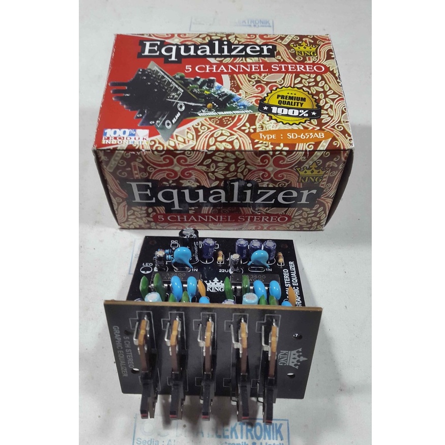 Jual KIT EQUALIZER STEREO 5 CHANNEL | Shopee Indonesia
