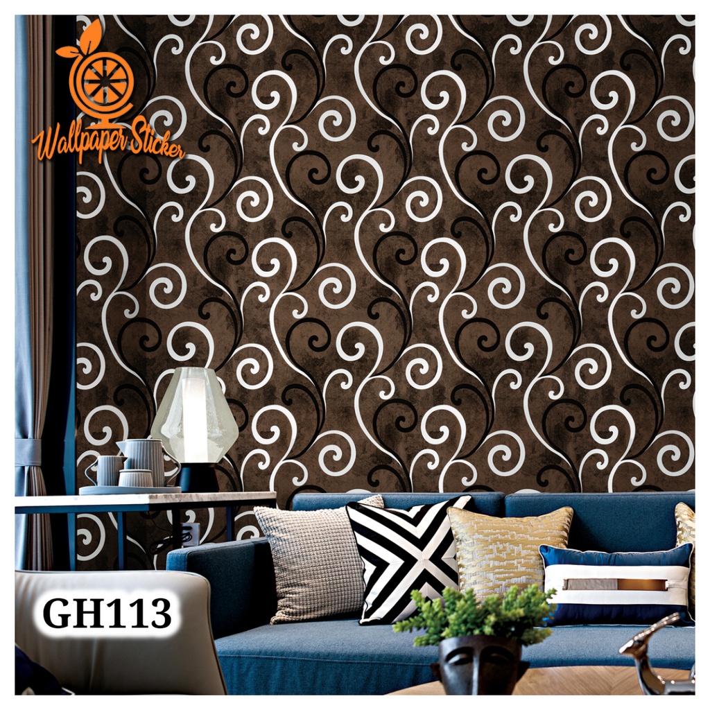 Jual Wallpaper Stiker Kamar Tidur Wallstiker Ukuran 8 meter Stiker ...