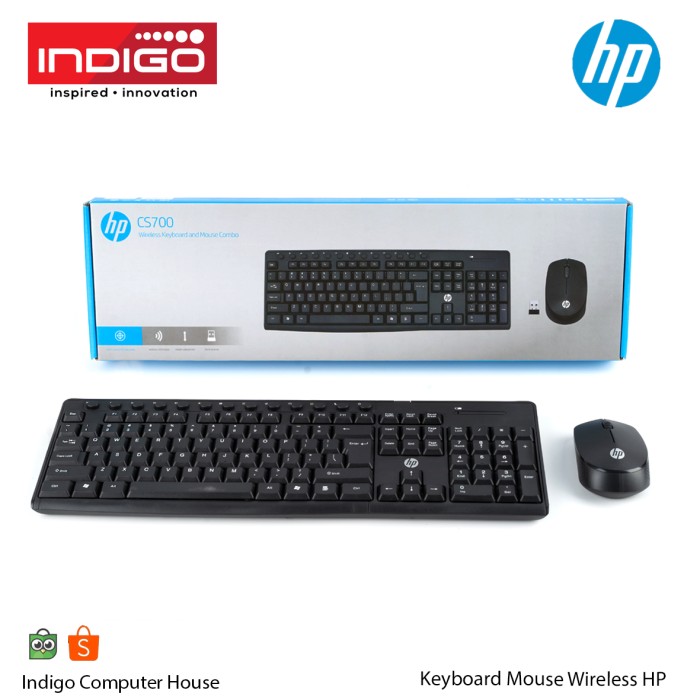 Jual Keyboard Mouse Wireless Hp Cs700 Keyboard Dan Mouse Hp Keyboard Mouse Wireless Hp