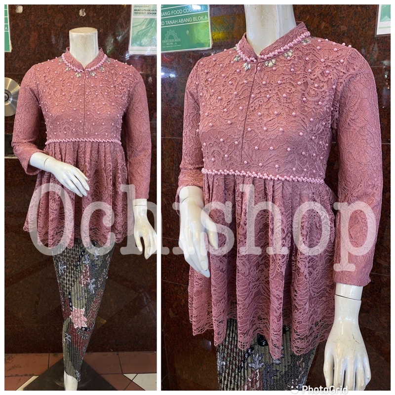 Jual SET KEBAYA BURKAT MUTIARA PAYET BUSUI MIKHA/KEBAYA/KEBAYA ...