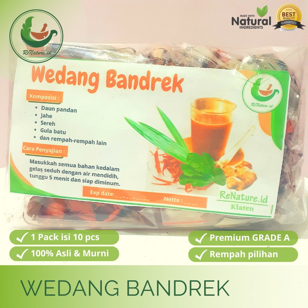 Jual PROMO!!! 1 pCS WEDANG BANDREK RENATUREID / WEDANG REMPAH BANDREK ...