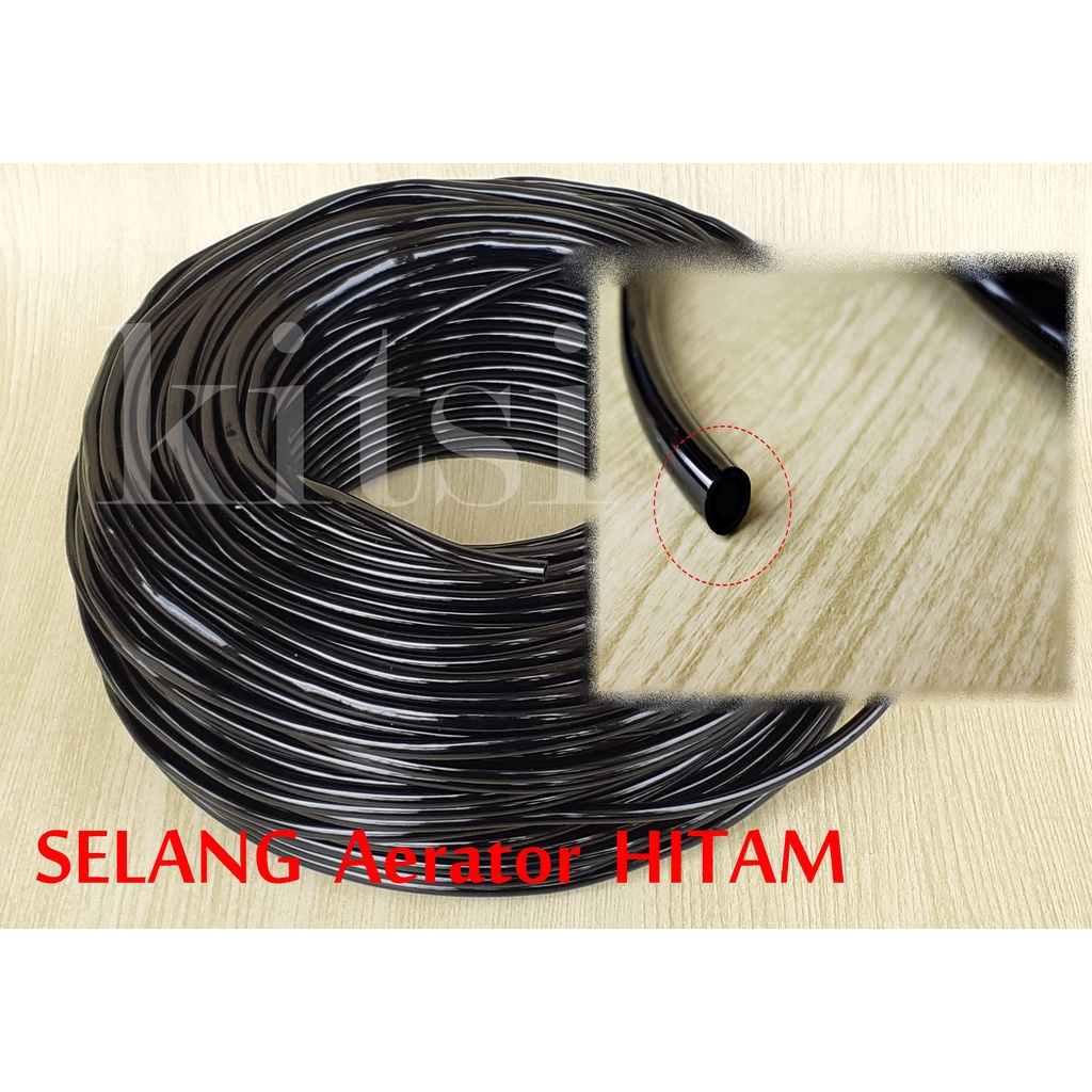 Jual SELANG AERATOR HITAM / PER METER / SELANG HITAM HIDROPONIK ...