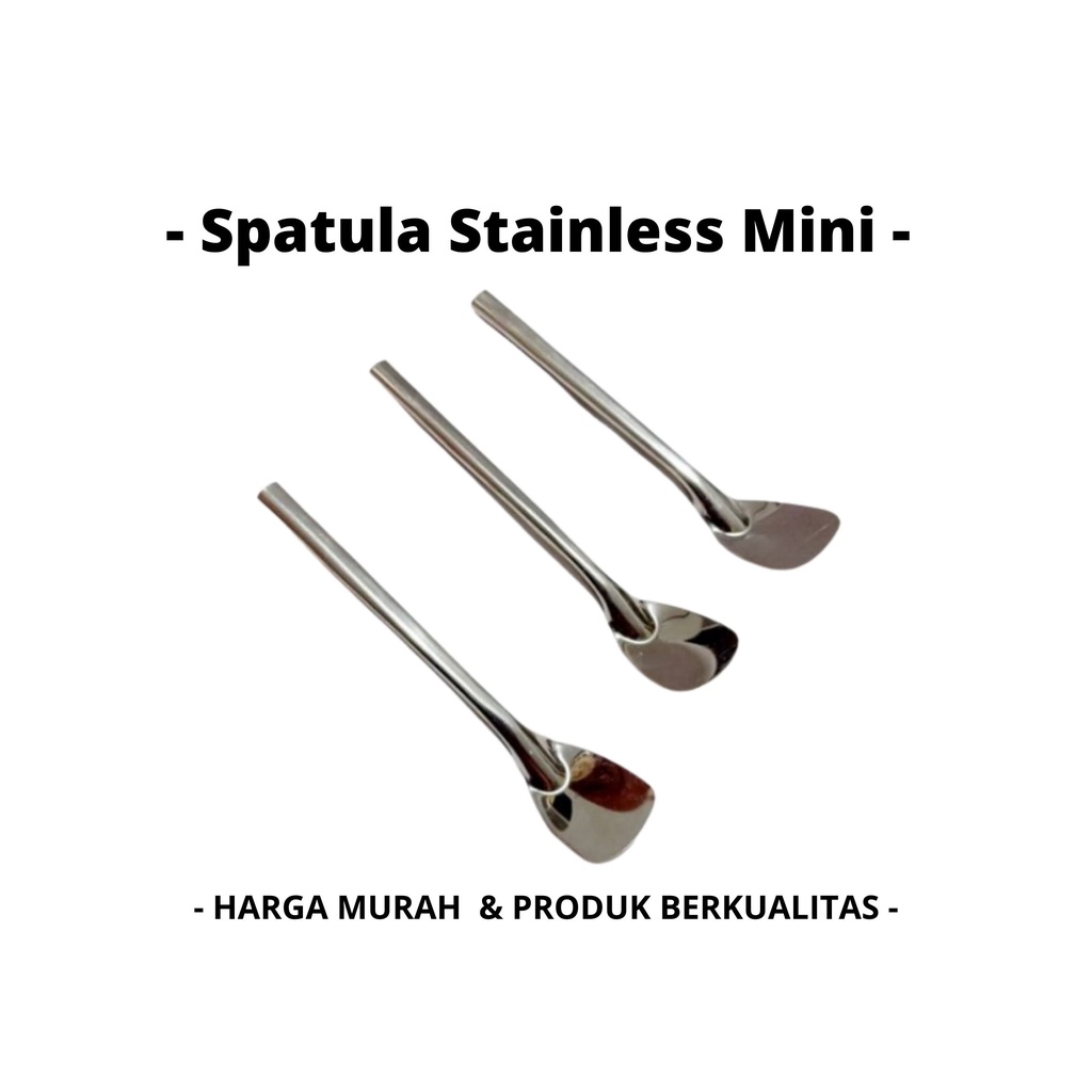 Jual Spatula Stainless Mini / Susukan Mini / Sodet Stainless Mini ...