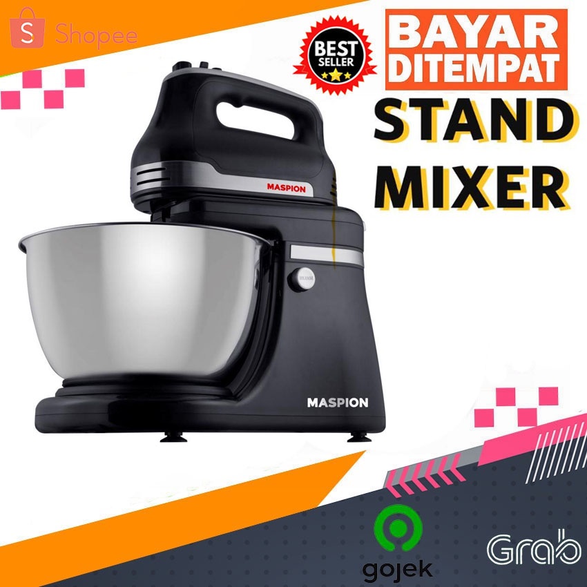 Jual Maspion SM 401 Stand Mixer Pencampur 5 Kecepatan | Shopee Indonesia