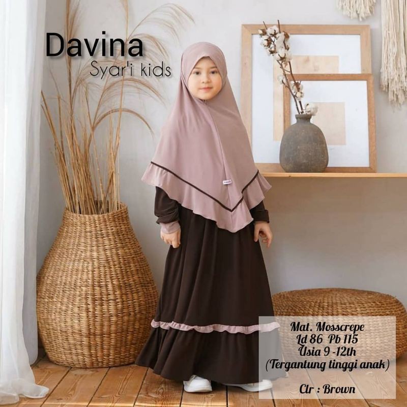Jual Davina-syat'i--kids-(usia-9-12th) | Shopee Indonesia