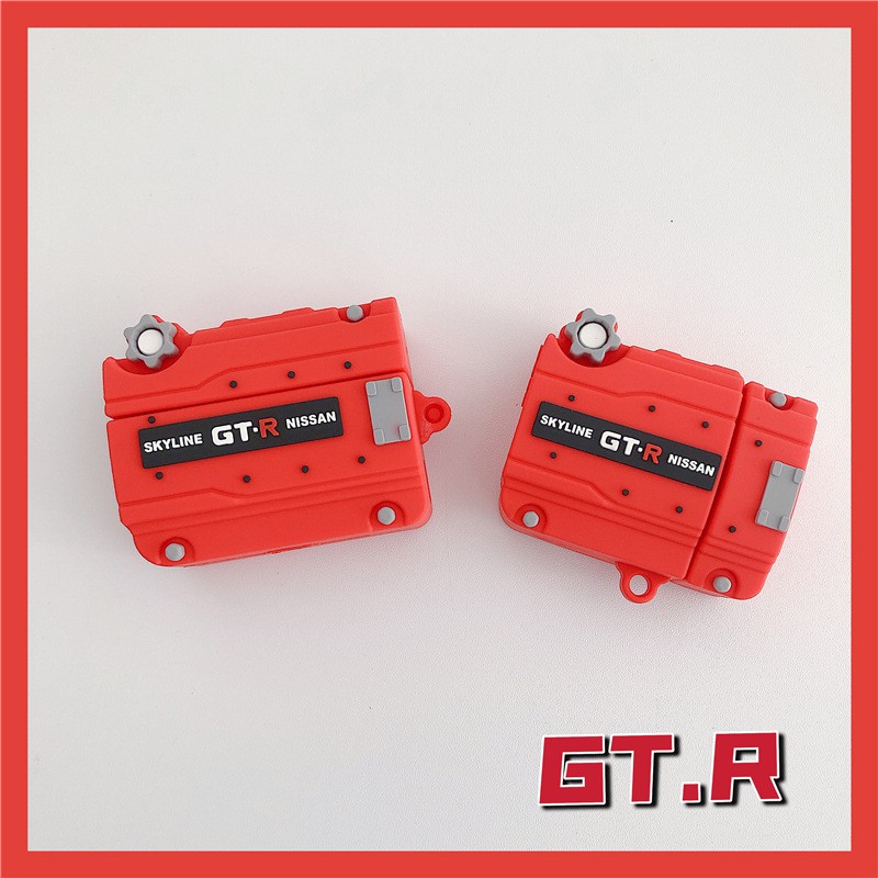 Jual Airpods Case 1 2 3 PRO Nissan Skyline GTR Engine RB26DETT Soft ...