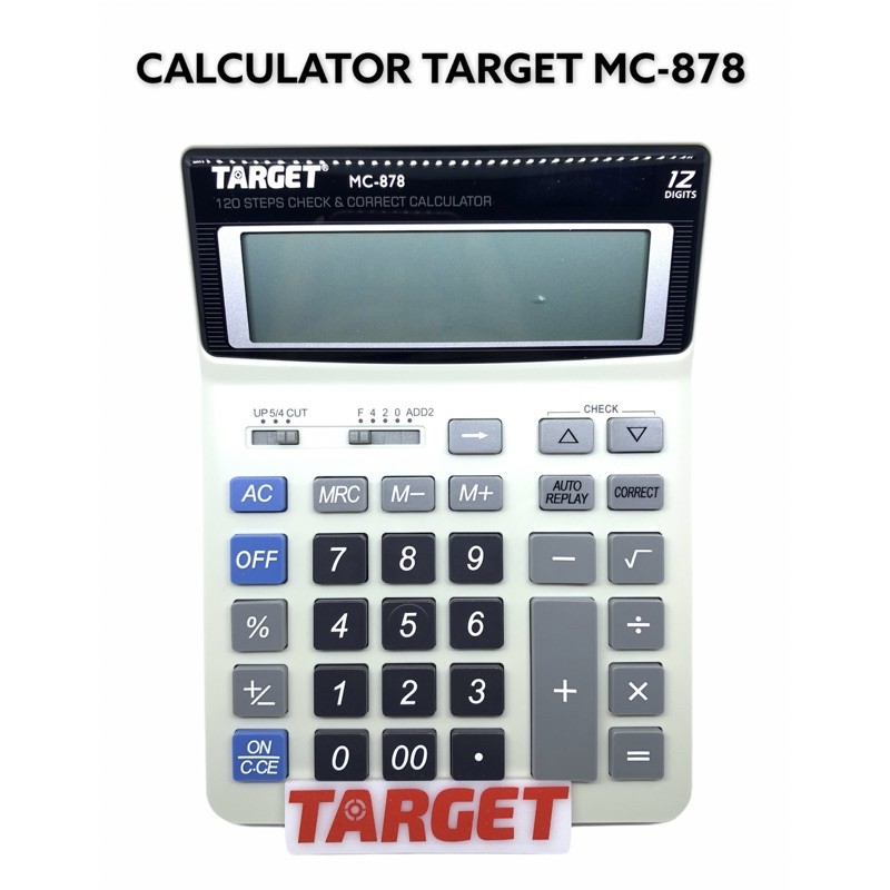 Jual calculator target MC-878 / kalkulator target mc-878 / kalkulator ...