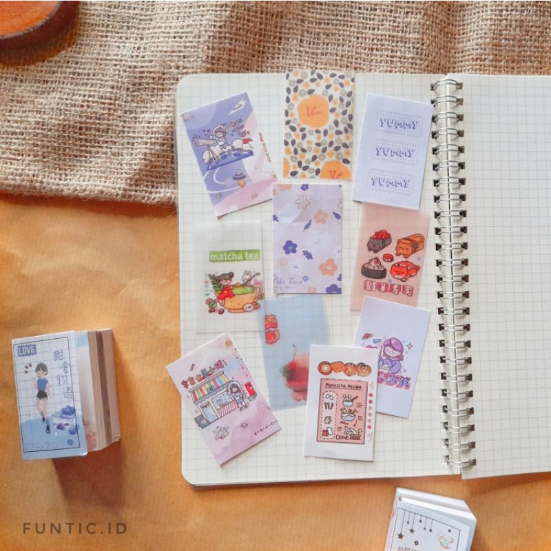 Jual [10 lembar] Kertas paper art motif lucu beruang untuk scrapbook ...