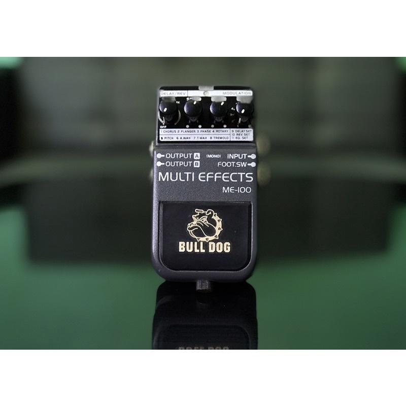 Jual EFEK PEDAL GITAR SEKEN / BEKAS (BULLDOG - MULTIEFFECTS ME-100 ...