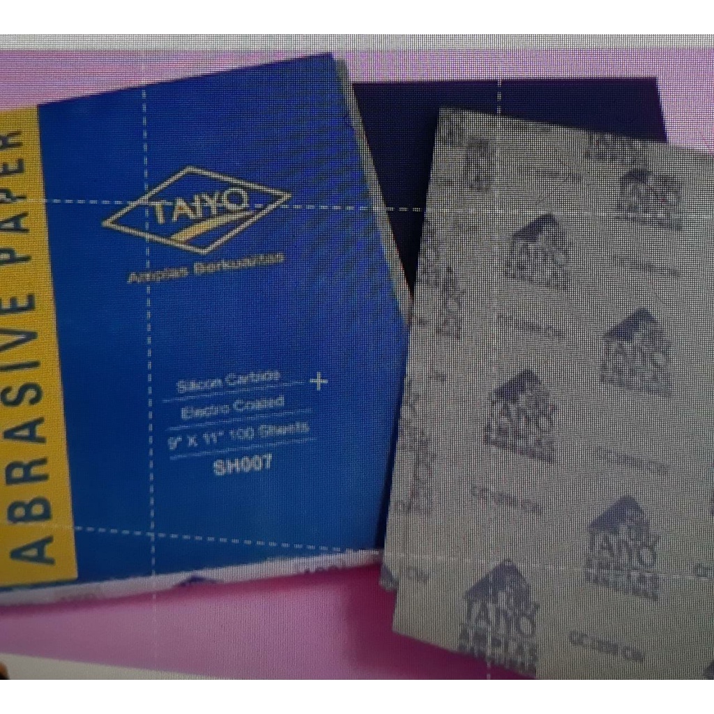 Jual AMPLAS KERTAS LEMBARAN BESI GOSOK ANTI AIR TAIYO - 60.bie082 ...