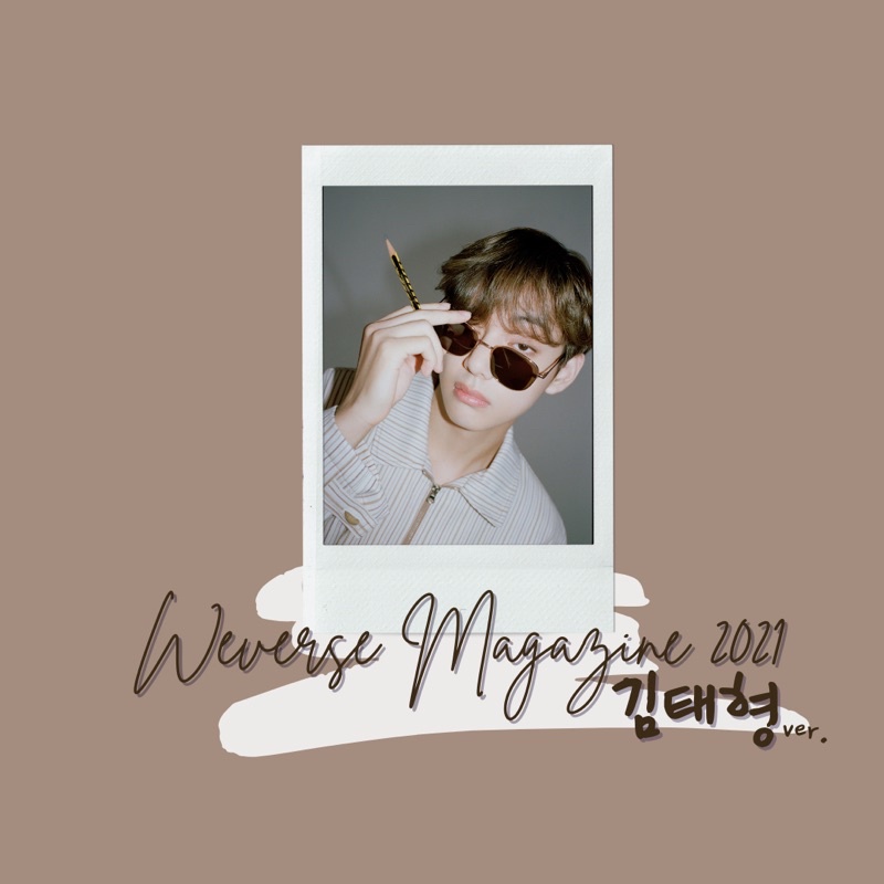 Jual V Weverse Magazine Photoshoot Polaroids | BTS Polaroids | Shopee ...