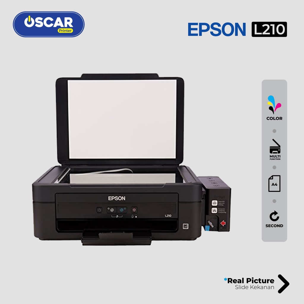 Jual Mesin Fotocopy Mini Epson L210 Print scan copy Color | Shopee ...