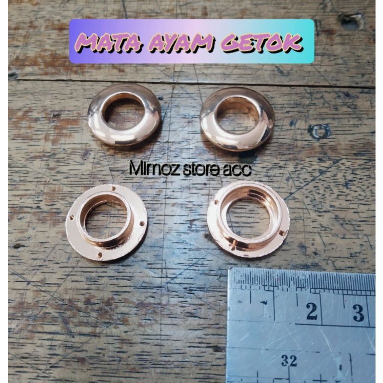 Jual Mata ayam getok 10 mm Mas muda @ 12 pc | Shopee Indonesia