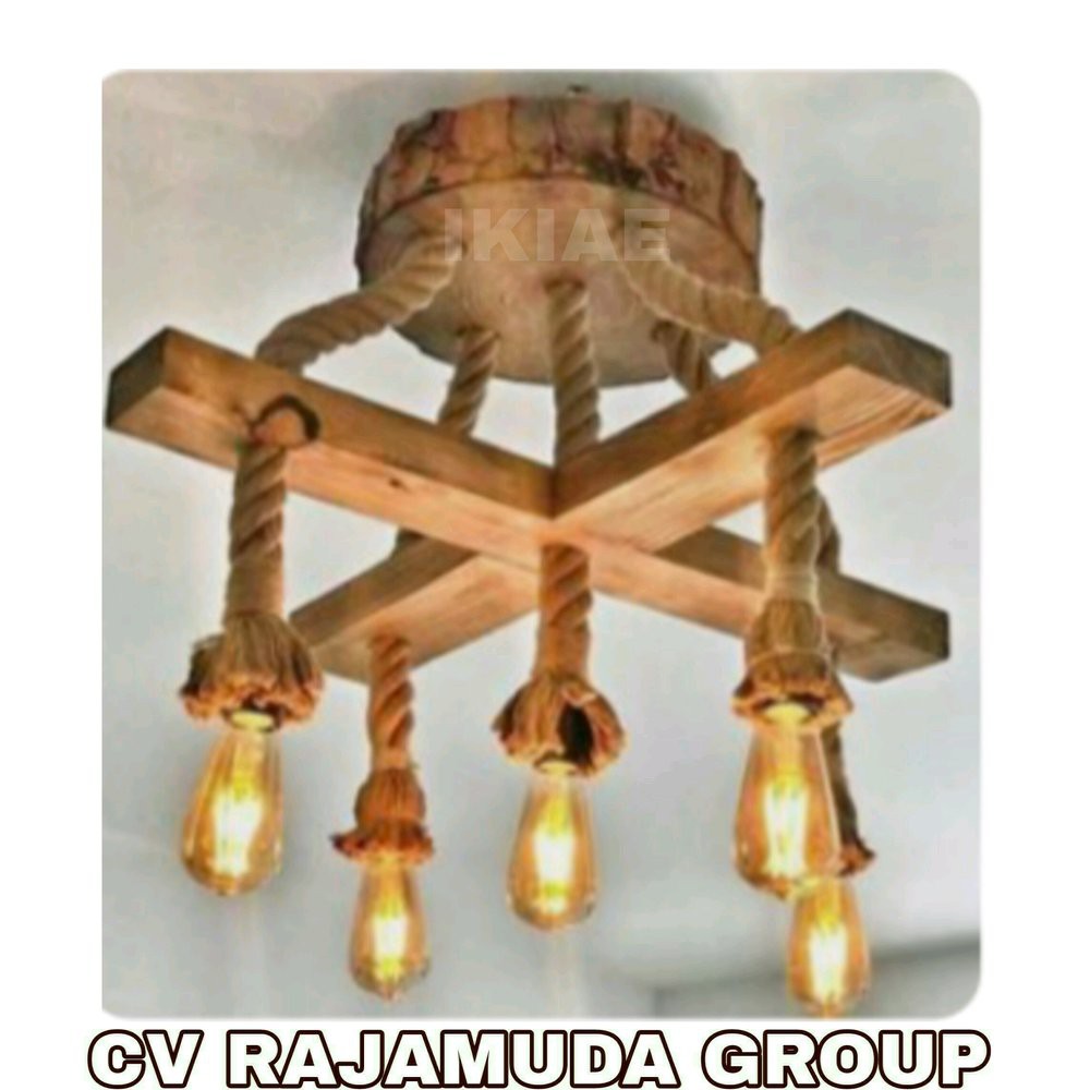Jual Lampu Gantung Tali Rustic Home Decor | Shopee Indonesia